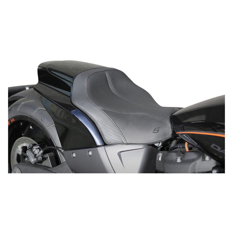 Saddlemen GP-V1 Faux Solo Seat For Harley FXDRS 2019-2020 | JPCycles.com
