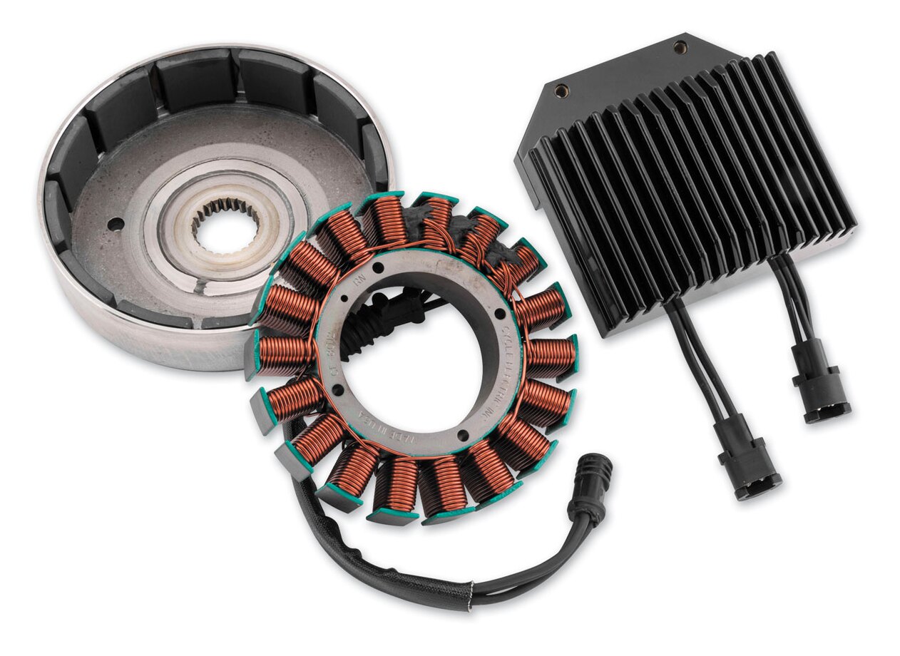 Cycle Electric 50 Amp 3-Phase Charging System For Harley Tri Glide 2009 ...