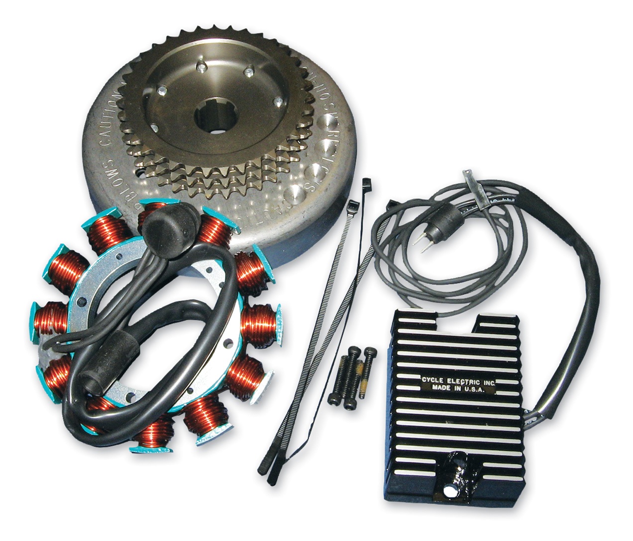 Cycle Electric 20 Amp Alternator Kit For Harley Sportster 1991-1993 ...