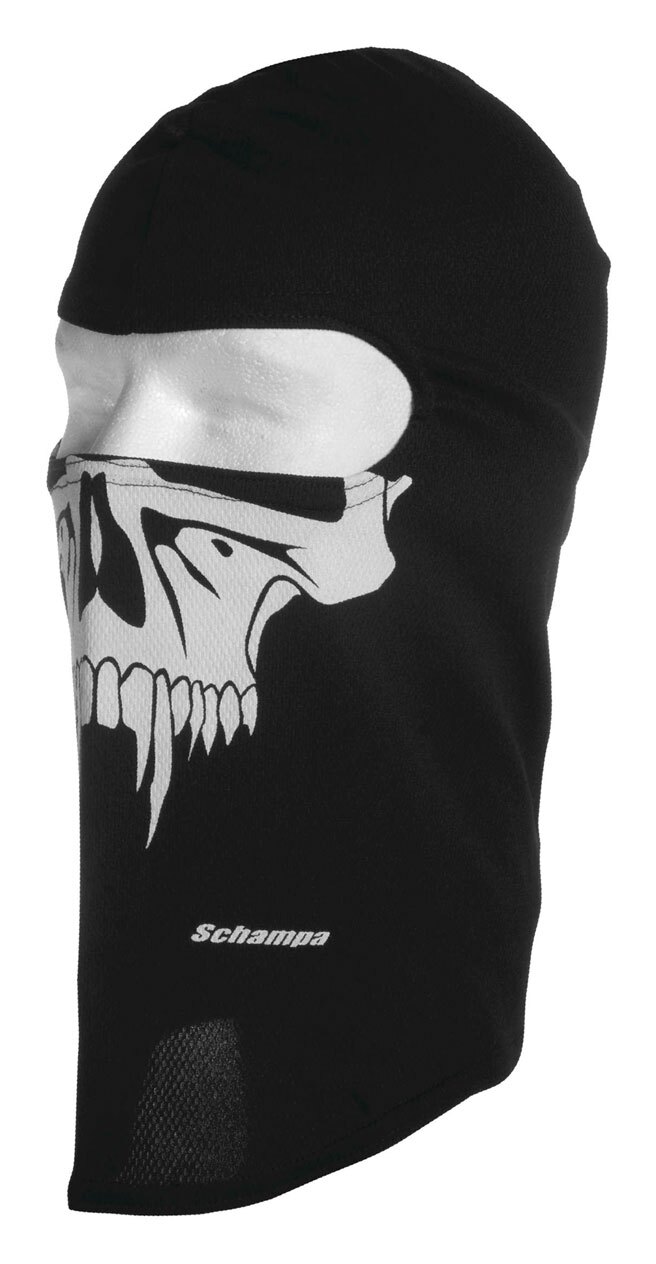 Schampa Saber Tooth Skull Lightweight Balaclava | JPCycles.com