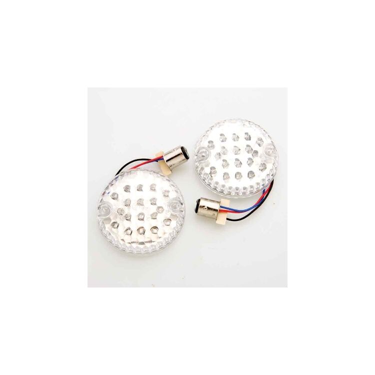 Show Chrome Front Amber LED Conversion Kit Kawasaki Vulcan 1998-2019 ...