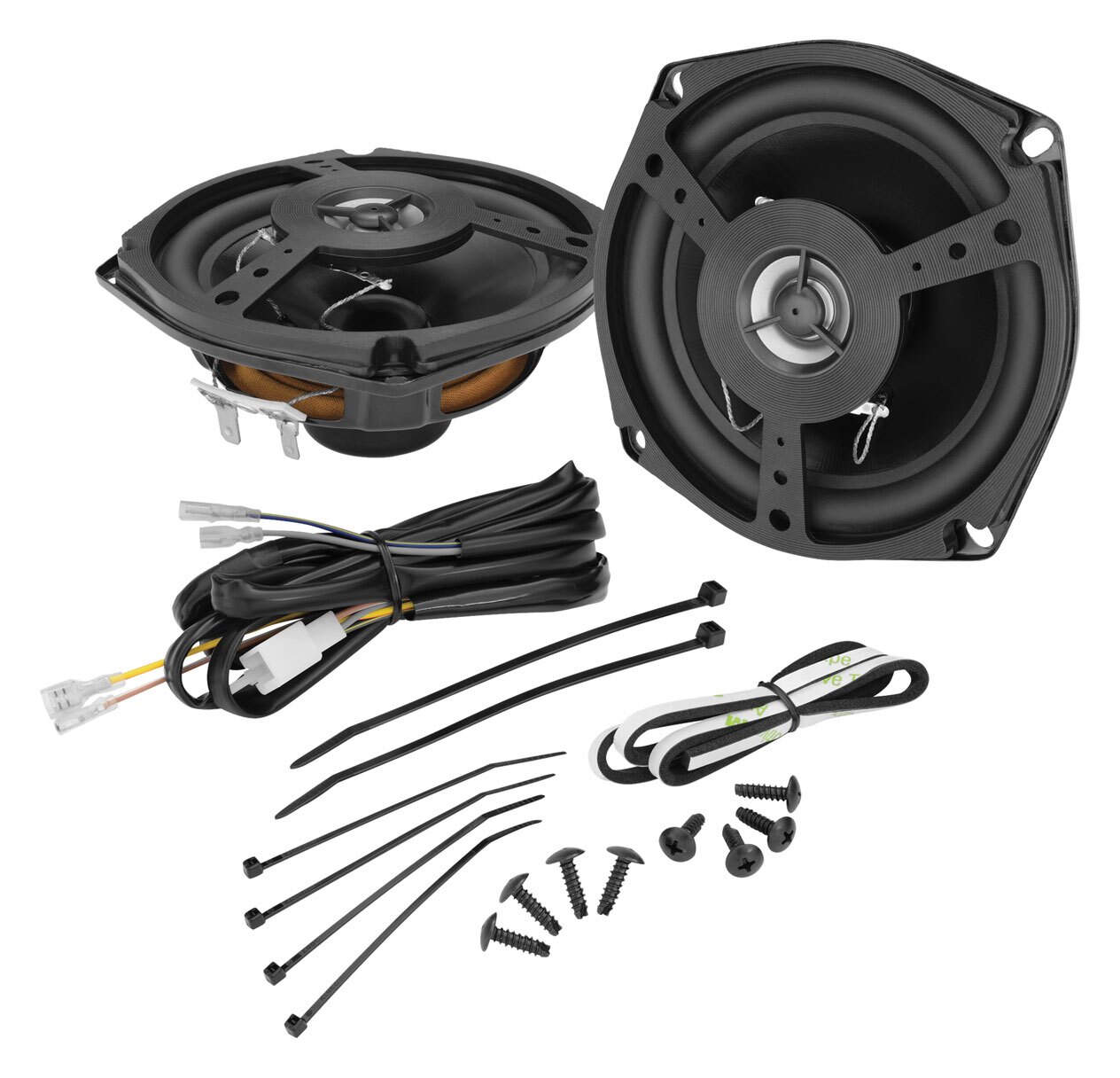 Show Chrome 4.5" Rear Speaker Kit Honda Gold Wing GL1800 2001-2005 ...