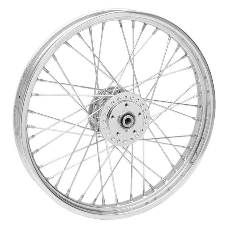 Drag Specialties 40 Spoke Laced Front Wheel For Harley FXD FXR XL 1984 ...