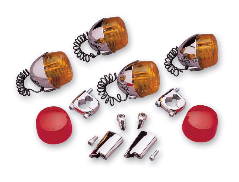 J&P Cycles Complete Directional Light Kit For Harley XL / FXR 1971-1988 ...