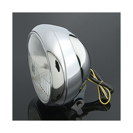 Milwaukee Twins 7" Custom Smooth Headlight For Harley Softail 1986-2017 ...