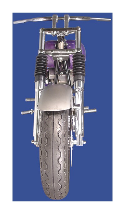 V-Twin Mfg. Dual Disc 41mm Fork Assembly With Chrome Fork Tube And ...