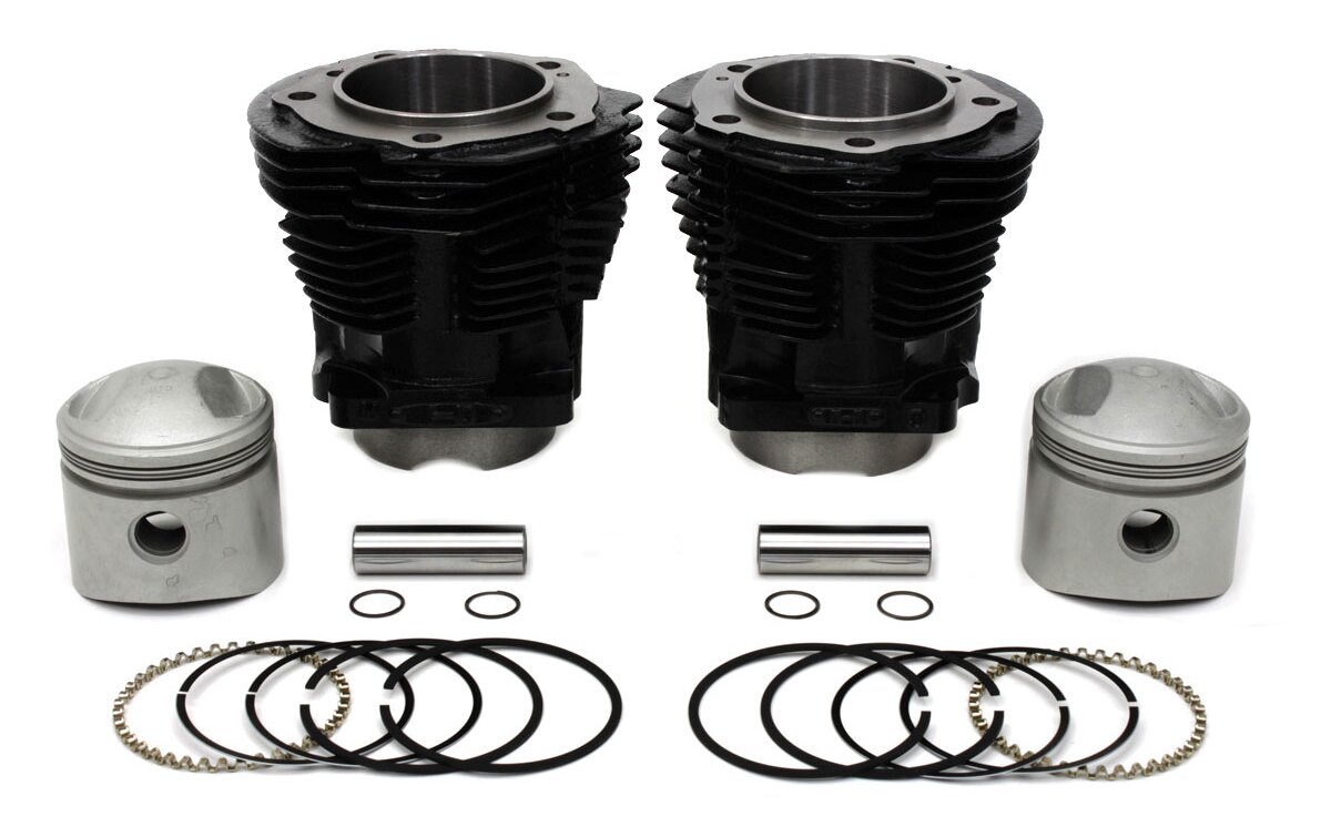 V-Twin Mfg. 74" Cylinder And Piston Kit For Harley Panhead 1948-1952 ...