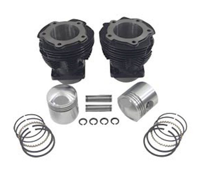 V-Twin Mfg. Complete Cylinder And Piston Kit For Harley Knucklehead ...