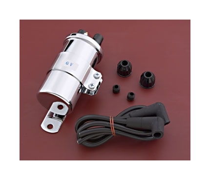 V-Twin Mfg. 6 Volt Dual Coil With Bracket | JPCycles.com