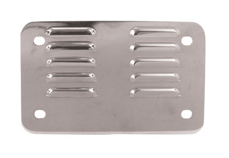V-Twin Mfg. Louvered License Backing Plate | JPCycles.com