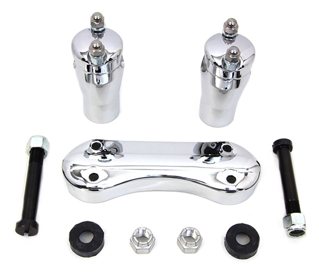V-Twin Mfg. 3" Glide Riser Set For Harley FL 1949-1959 | JPCycles.com