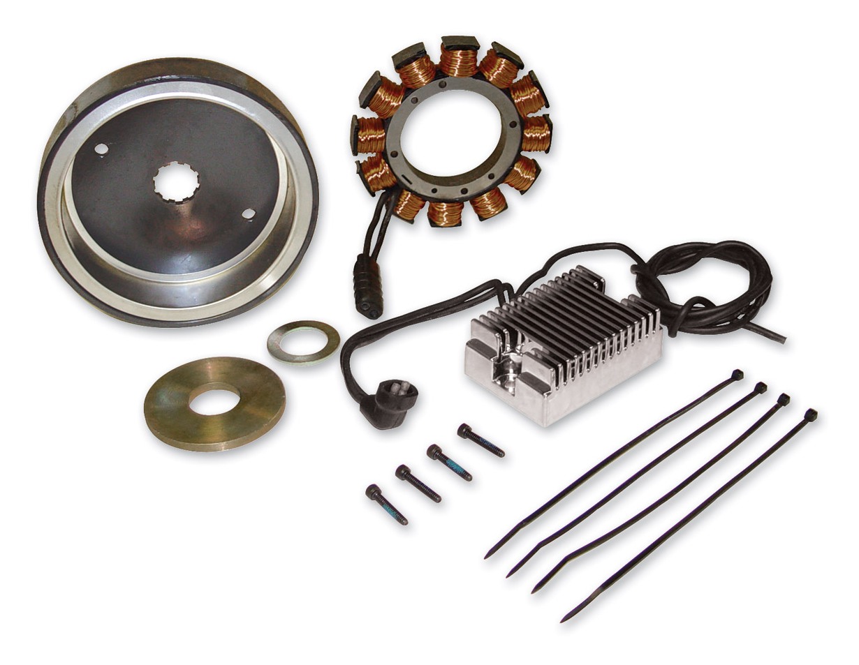 V-Factor 32-Amp Charging Kit For Harley Big Twin 1970-1999 | JPCycles.com