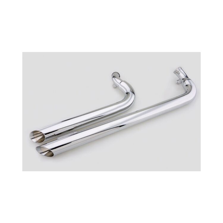 V-Twin Mfg. Radii 2" Side Viper Full Exhaust System For Harley ...