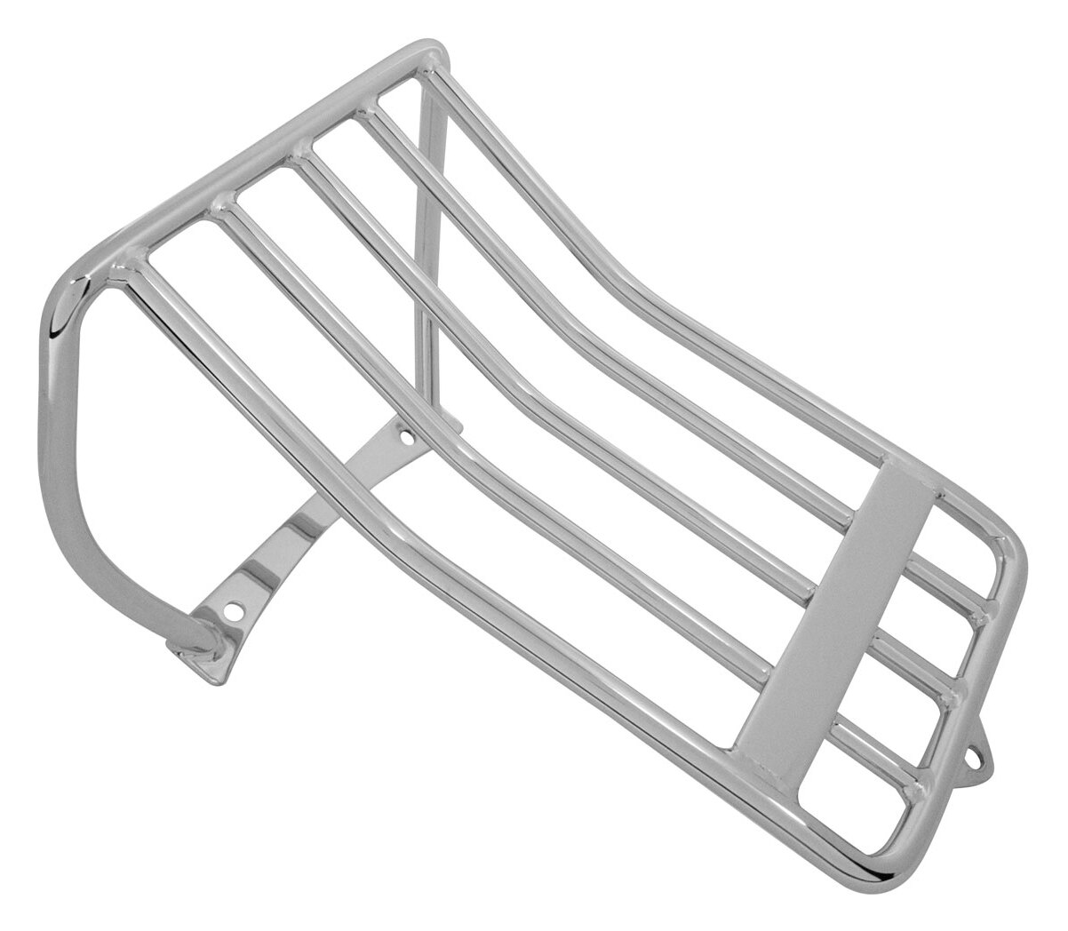 V-Twin Mfg. Chrome Bobtail Luggage Rack For Harley Softail 2007-2012 ...