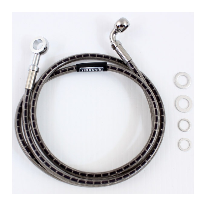 Russell Stainless Front Brake Line Kit For Harley Softail 1990-1995 ...