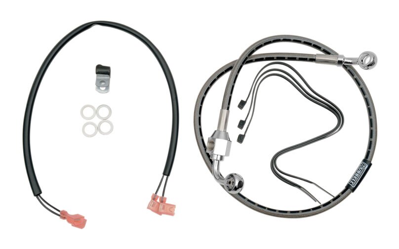 Russell Stainless Rear Brake Line Kit For Harley Sportster 1987-1999 ...