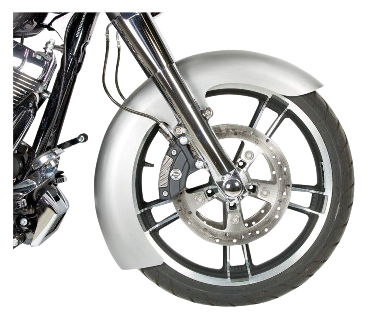 Russ Wernimont Designs LS-2 Style 19" Front Wheel Fender Kit For Harley ...