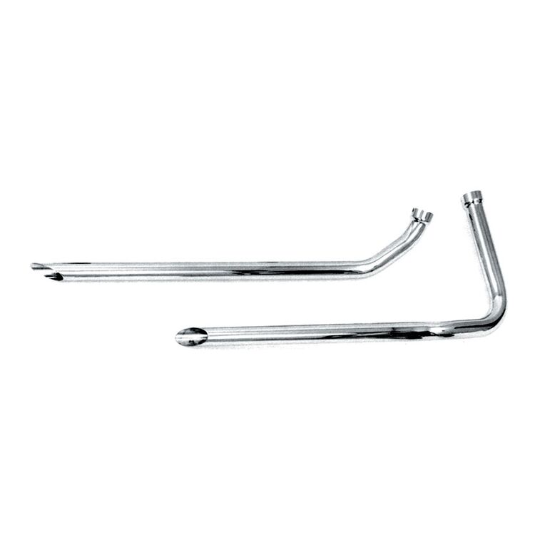 Paughco 40" Shotgun Slash-Cut Drag Pipes For Rigid Frame Sportster 1957 ...