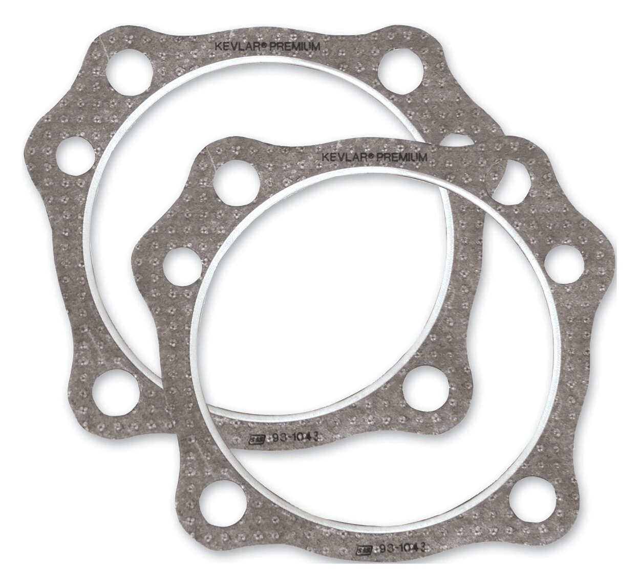 S&S Cycle 4" Bore .043" Thick Graphite Head Gaskets For Harley Twin Cam ...