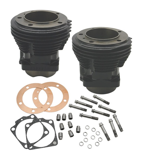 S&S Cycle Big Bore Cylinders For Harley Shovelhead 1966-1984 | JPCycles.com