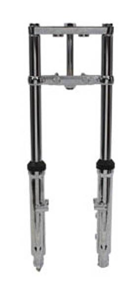 V-Twin Mfg. Fork Assembly With Sliders 6" Over Stock For Harley FXST ...