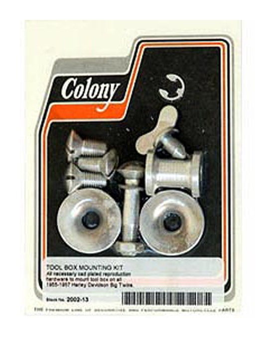 Colony Tool Box Mounting Kit For Harley FL 1955-1957 | JPCycles.com