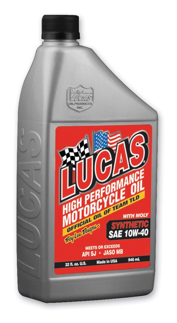 Lucas Synthetic Moly Motor Oil Quart | JPCycles.com
