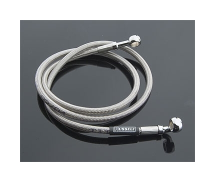 Russell Stainless Extended Front Brake Line Non-ABS For Harley Softail ...