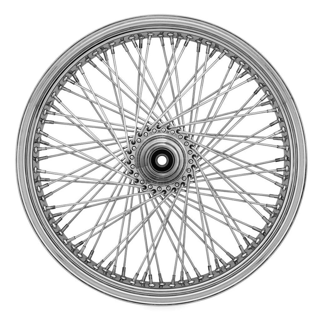 Ride Wright Omega 80 Spoke Chrome Front Wheel For Harley Sportster 2008 ...