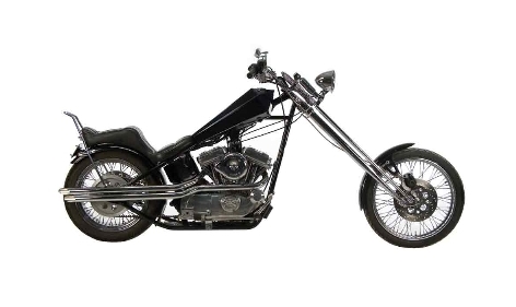 Paughco Slash-Cut Shotgun Drag Pipes For Rigid Frame Evo Sportster 1986 ...