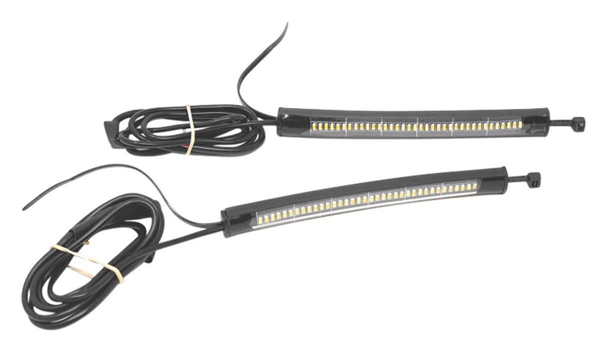 Letric Lighting Co. Fork Tube Turn Signal Strips | JPCycles.com