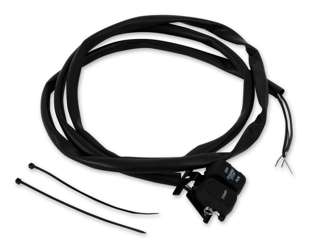 V-Twin Mfg. Engine Start Stop Switch For Harley 1996-2013 | JPCycles.com