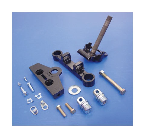 V-Twin Mfg. Adjustable Triple Tree Kit For Harley FL 1977-1984 ...