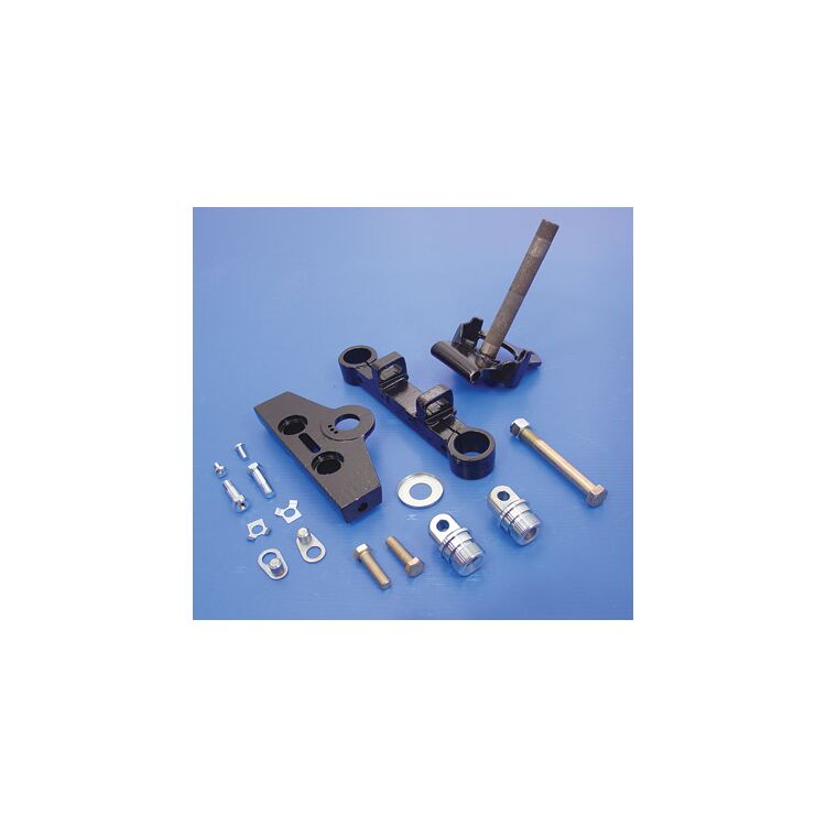 V-Twin Mfg. Adjustable Triple Tree Kit For Harley FL 1977-1984 ...