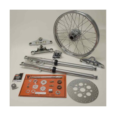 V-Twin Mfg. Single Disc Front End Assembly For Harley FXR 1982-1994 ...