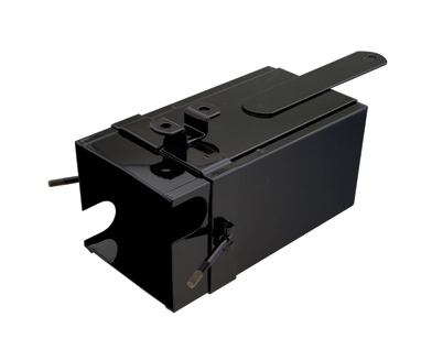 V-Twin Mfg. Black Battery Box Kit For Harley G 1940-1963 | JPCycles.com