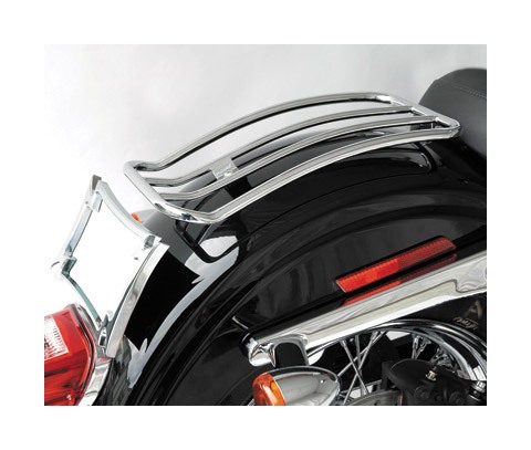 Motherwell Solo Luggage Rack For Harley Dyna 2006-2017 | JPCycles.com