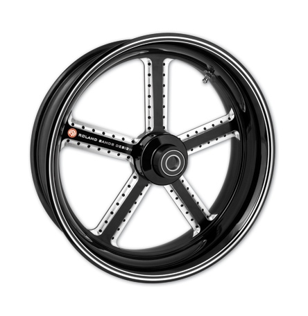 Roland Sands Design Mission Contrast Cut Front Wheel For Harley Touring ...