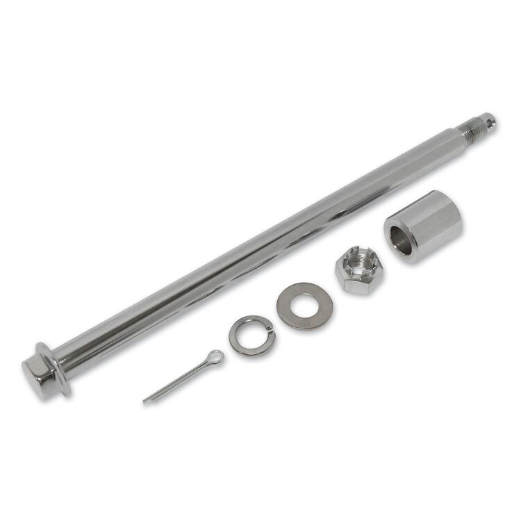 Biker's Choice Rear Axle With Hardware Kit For Harley Dyna 1991-2005 ...