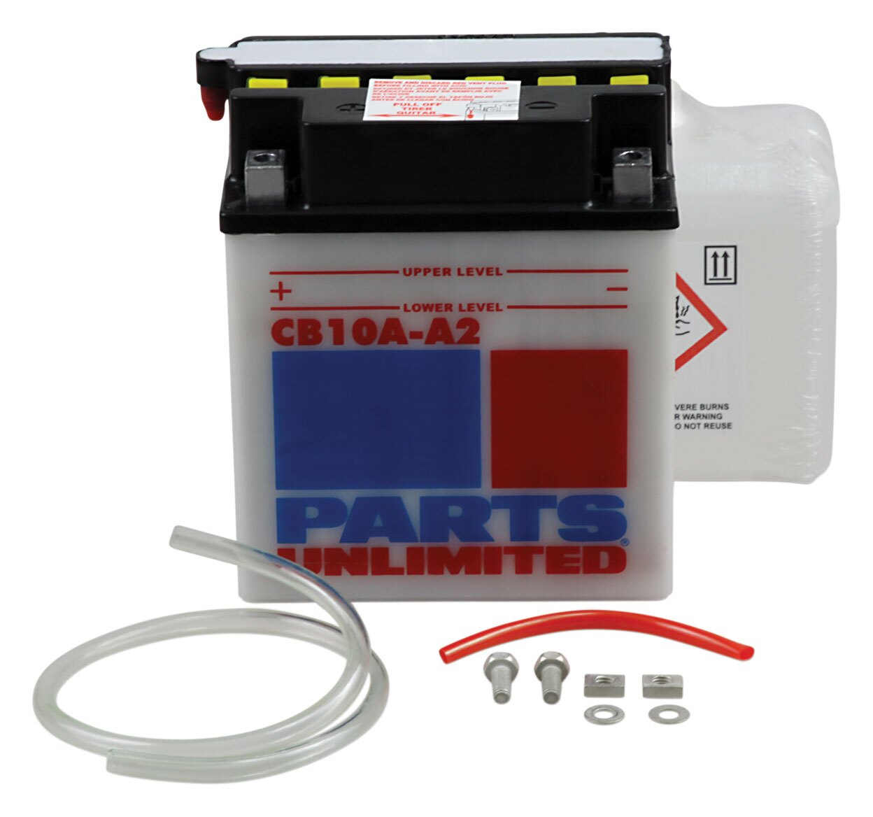 Parts Unlimited YB10A-A2 Heavy Duty Battery Kit Kawasaki KLF220 ...