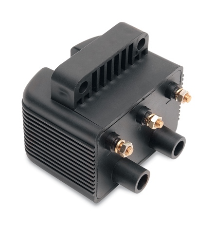 Drag Specialties 2.4 Ohm Single Fire Ignition Coil For Electronic ...