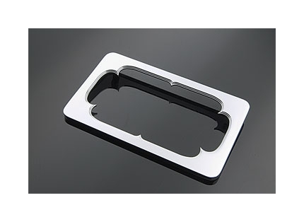 V-Twin Mfg. Rectangular Billet License Plate Frame | JPCycles.com