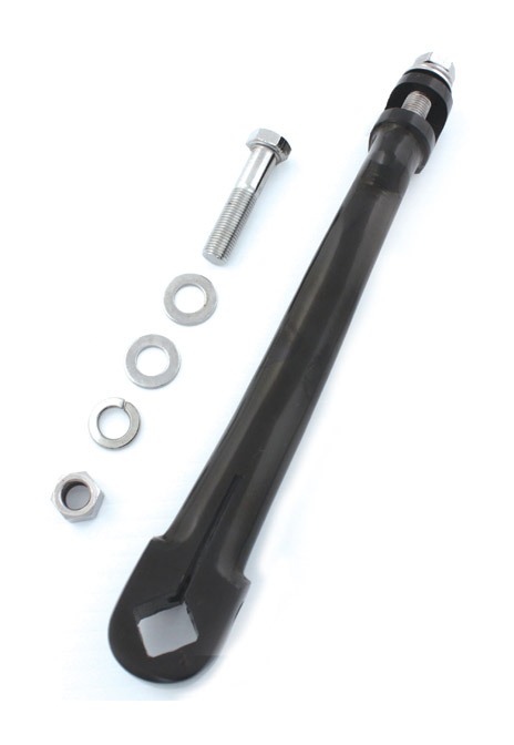 V-Twin Mfg. Black Straight Kick Arm For Harley FL 1954-1969 | JPCycles.com