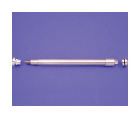 V-Twin Mfg. Chrome Flush Mount Front Axle Kit For Harley FL Softail ...