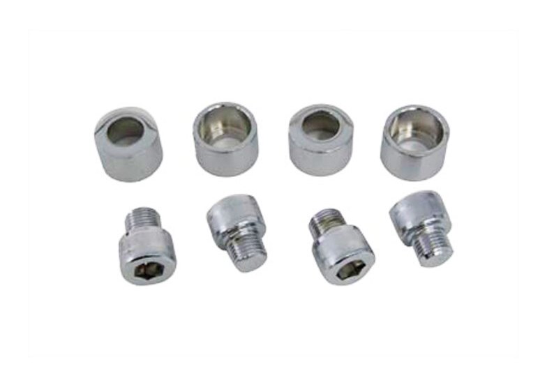 V-Twin Mfg. Socket Head Rocker Arm Shaft End Plugs For Harley 1970-1984 ...