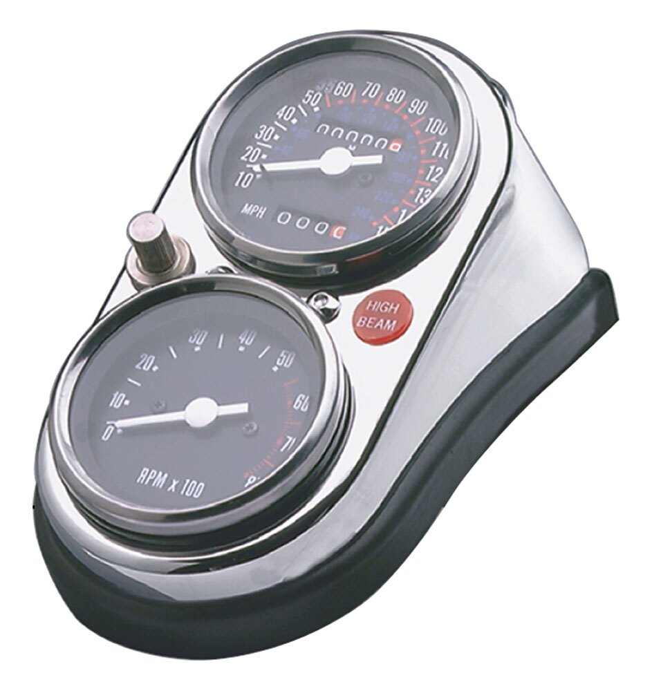 V-Twin Mfg. Lowrider Dash Kit For Harley FXS 1977-1982 | JPCycles.com