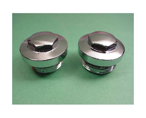 V-Twin Mfg. Hex Head Primary Cover Filler Cap And Clutch Hole Cap For ...
