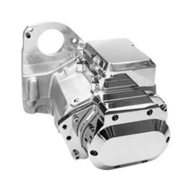 Jims 6-Speed Overdrive Transmission With Plain Aluminum Case For Harley ...