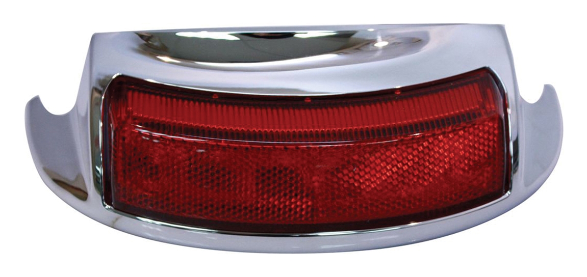 V-Twin Mfg. Rear LED Fender Tip Light Assembly For Harley Touring 2008 ...