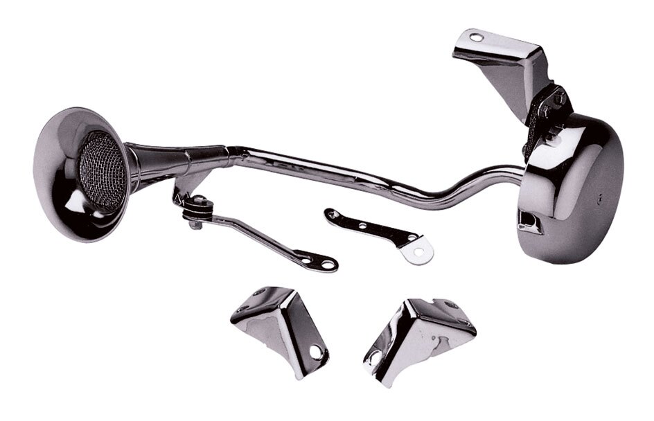 V-Twin Mfg. Classic Trumpet Horn For Harley Big Twin 1948-1984 ...